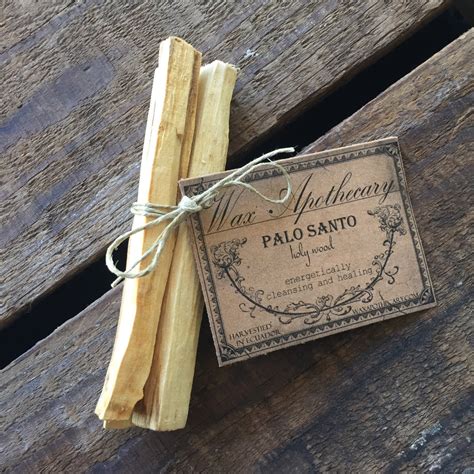 Palo Santo Holy Wood Bundle Wax Apothecary