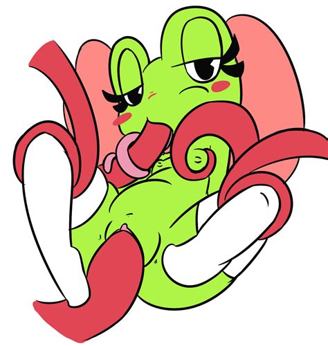 Rule 34 Amphibian Annie Exalta Blush Breasts Female Frog Pussy Sex Tentacle Tentacle Sex