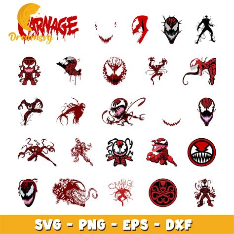 Carnage Marvel Logo Best Rare Powers Carnage Uses In Marvel Comics