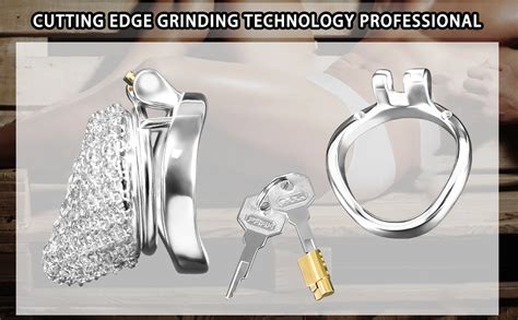 Igugutoy Flexible Metal Mesh Chain Ventilated Male Chastity Device 177in Cock Ring