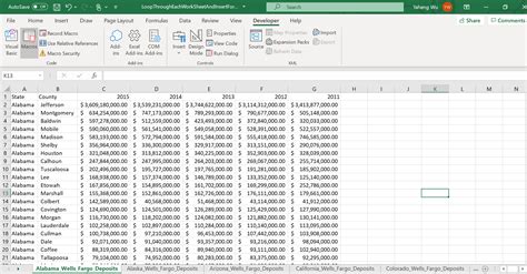 GitHub Wuyaheng VBA LoopThroughSheetsAndFormat Extract State From Each Worksheet Tab And Add