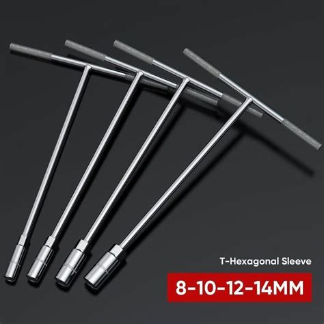 Mitsushi Spanar T Handle Set Socket T Wrench Set Tools Extended T