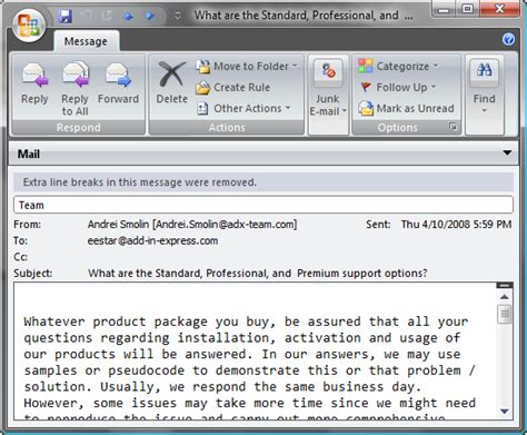 Outlook Form And View Regions Zero Visibility For Outlook 2007 2000