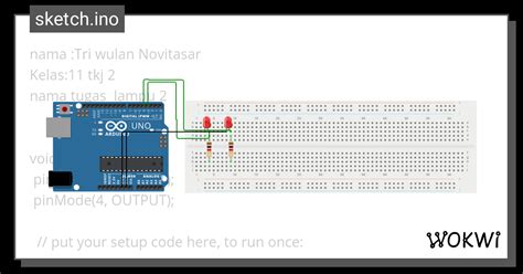 Praktek 1 Copy Wokwi Esp32 Stm32 Arduino Simulator