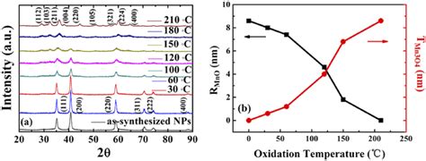 A Xrd Patterns Of The 172 Nm Core Shell Mnomn 3 O 4 Nps Formed At