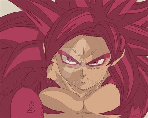 Goku Ssj4 Daima Drawing Art By Oz Galeano By Ozgaleano On Deviantart