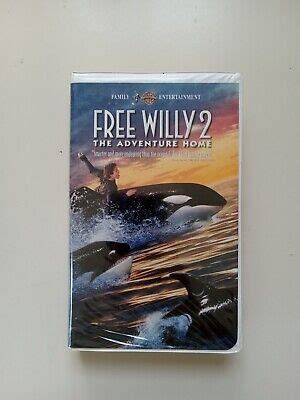 Free Willy 2 The Adventure Home Vhs 1995 Clam Shell 85391820031 Ebay