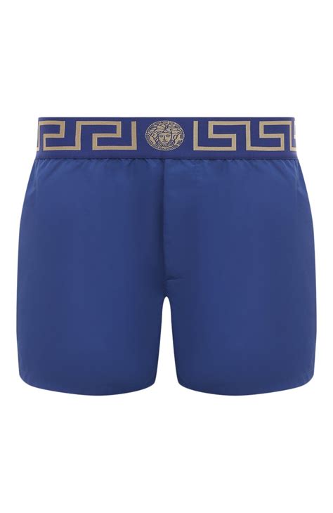 Плавки-шорты Versace цвет синий купить в ЦУМ OUTLET, арт. ABU01022/A232415