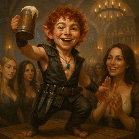 Ginger Halfling Pathfinder Character Guys Dandd