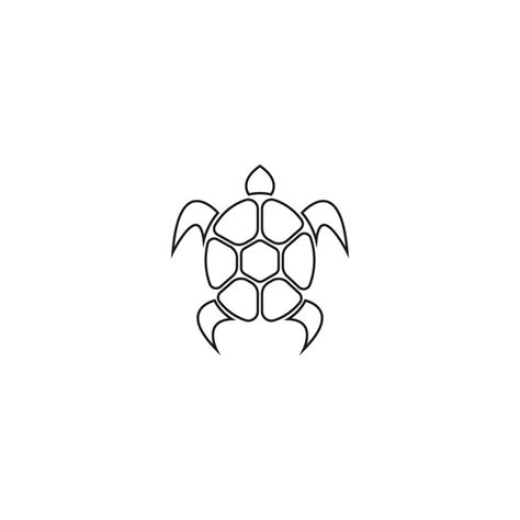 Turtle Icon Vector Illustration Template Design 10411730 Vector Art At