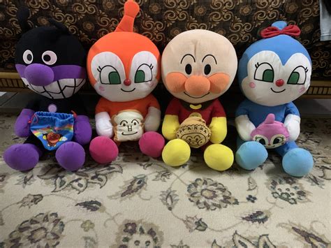 Combo Anpanman Plush Toys Set 4 Hobbies And Toys Toys And Games On Carousell