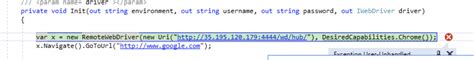 Testing Selenium Remote Configuration Issue Stack Overflow