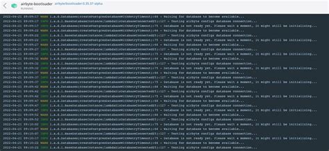 unable to connect to external database platform deploy and infra