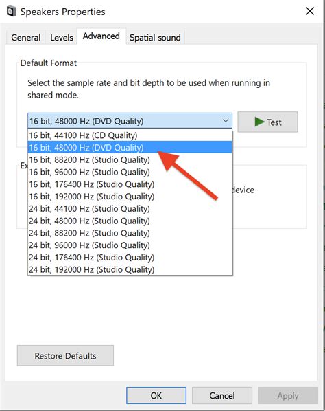 Audio Setting Tutorial Firewav