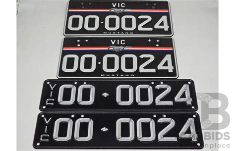 Victorian Vic Custom 6 Digit Alphanumeric Lot 1524024 Carbids