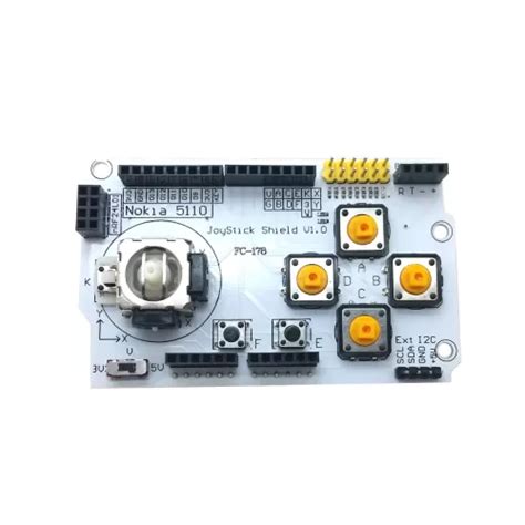 joystick shields rocker extension for arduino وصلة waslleh