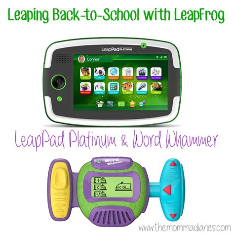 Leaping Back To School With Leapfrog The Momma Diaries