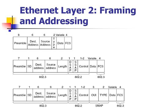 Ethernet Framing And Addressing Ppt Download