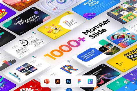 Monster Slides Premium PowerPoint Presentation Template