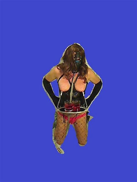 Goodgurl34 Witn Serving Tray Attached To Nipples And Ball Gagged Photo 5