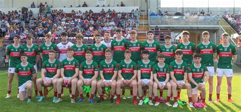 Mayo U20 Football Team Announced Mayo Gaa