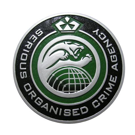 Serious Organized Crime Agency Seal American Plaque Company