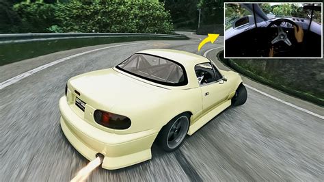 Mazda Miata Touge Drifting l (4K) Assetto Corsa Steering Wheel Gameplay ...