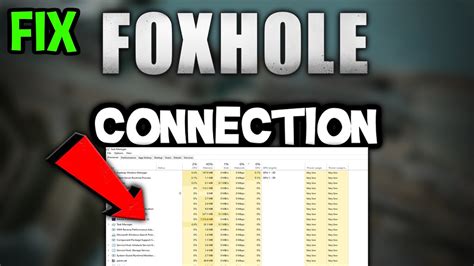 Foxhole – How to Fix Connection Issues – Complete Tutorial - YouTube