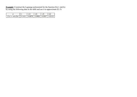 Chapter 5 Interpolation Ppt