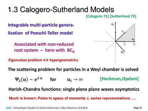 schrödinger s equation for conformal symmetry ppt download