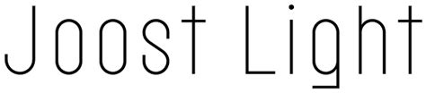 Joost Font Font Spy