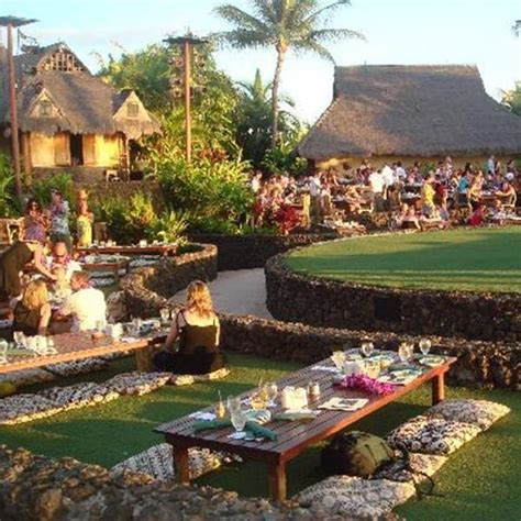 The Feast At Lele Luau Oceanfront On Front Street Lahaina Maui Hawaii