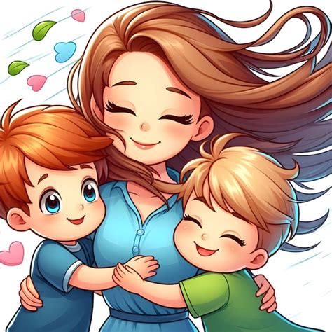 Images De Dessin Anime Maman Fille Téléchargement Gratuit Sur Freepik