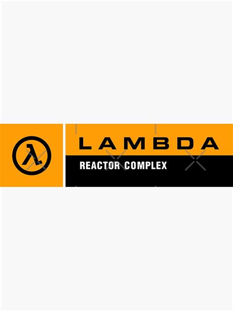 Lambda Complex Clean Sticker For Sale By Philstrahl Redbubble