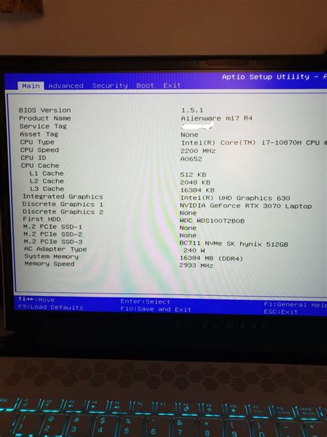 ‎m17 R4 Not Recognizing Ssd In Slot 2 Dell Technologies