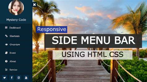 Circular Navigation Menu Code Demo