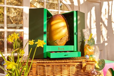 A Peacock Theme For Harrods Chocolate Hall This Easter The Luxury Editor