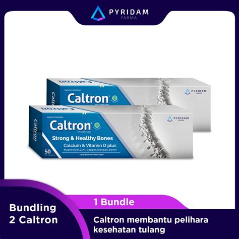 Jual Bundle 2 Caltron Bantu Memenuhi Kesehatan Tulang 2 X 50 Kaplet Shopee Indonesia