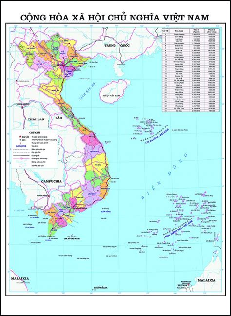 Bản Đồ Việt Nam Sau Khi Sát Nhập Là Bản đồ được Phát Hành Theo Nghị