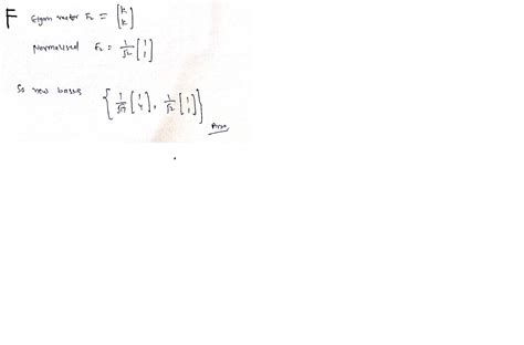 Solved Problem In The Vector Space Of Column Vectors Chegg Com