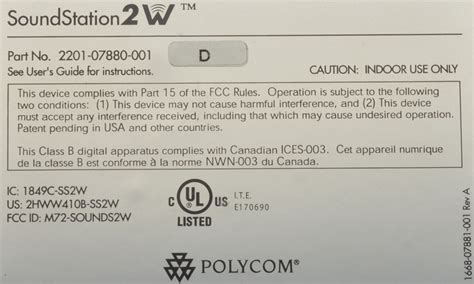 Polycom Soundstation 2w Basic Display Non Exp 220007880001 Wholesale Telecom Inc Official