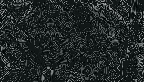 Vecteezybackground Of The Topographic Map White Wave Paper Curved