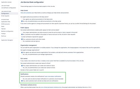 Enabling Notifications For Agents Acting As Customers Jira Atlassian Documentation