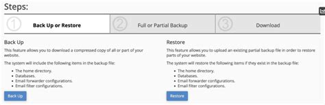 Complete Guide To CPanel Restore Full Backup BlogVault
