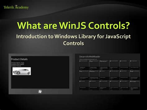 Ppt Winjs Controls Powerpoint Presentation Free Download Id2120264