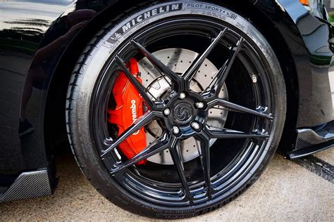 Ford Shelby Mustang Gt350 Black Signature Sv701 Wheel Front