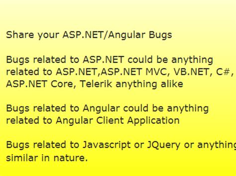 Bug Fixesfeature Updates Aspnet Mvc Net Core Javascript C Vbnet Upwork