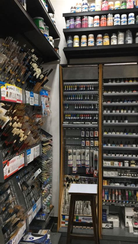 Stationary Store Layout Artsy Aesthetic Art Supply Stores