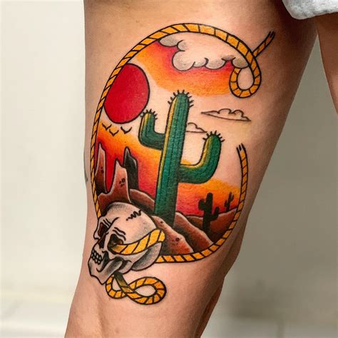Traditional Western Tattoo