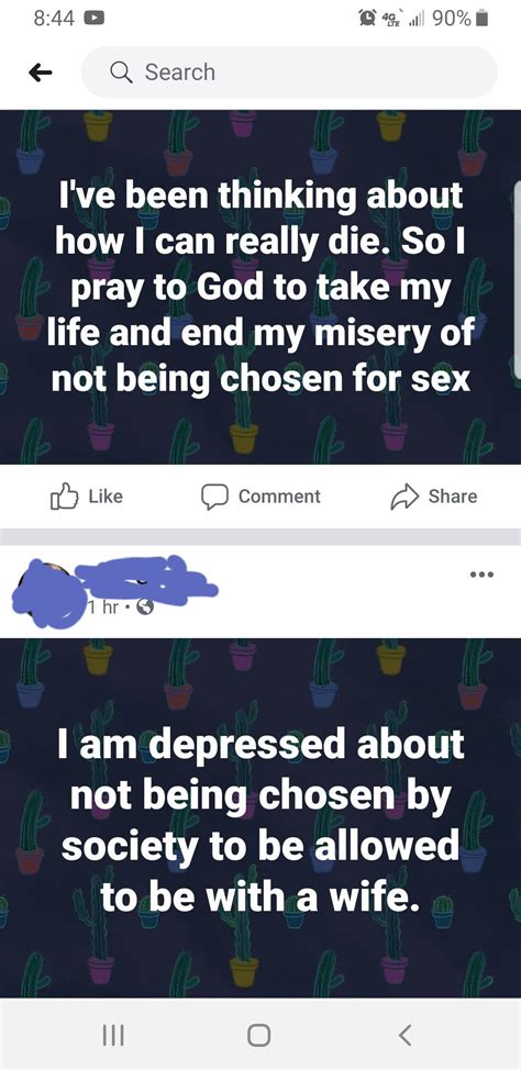 Not Being Chosen For Sex R Sadcringe